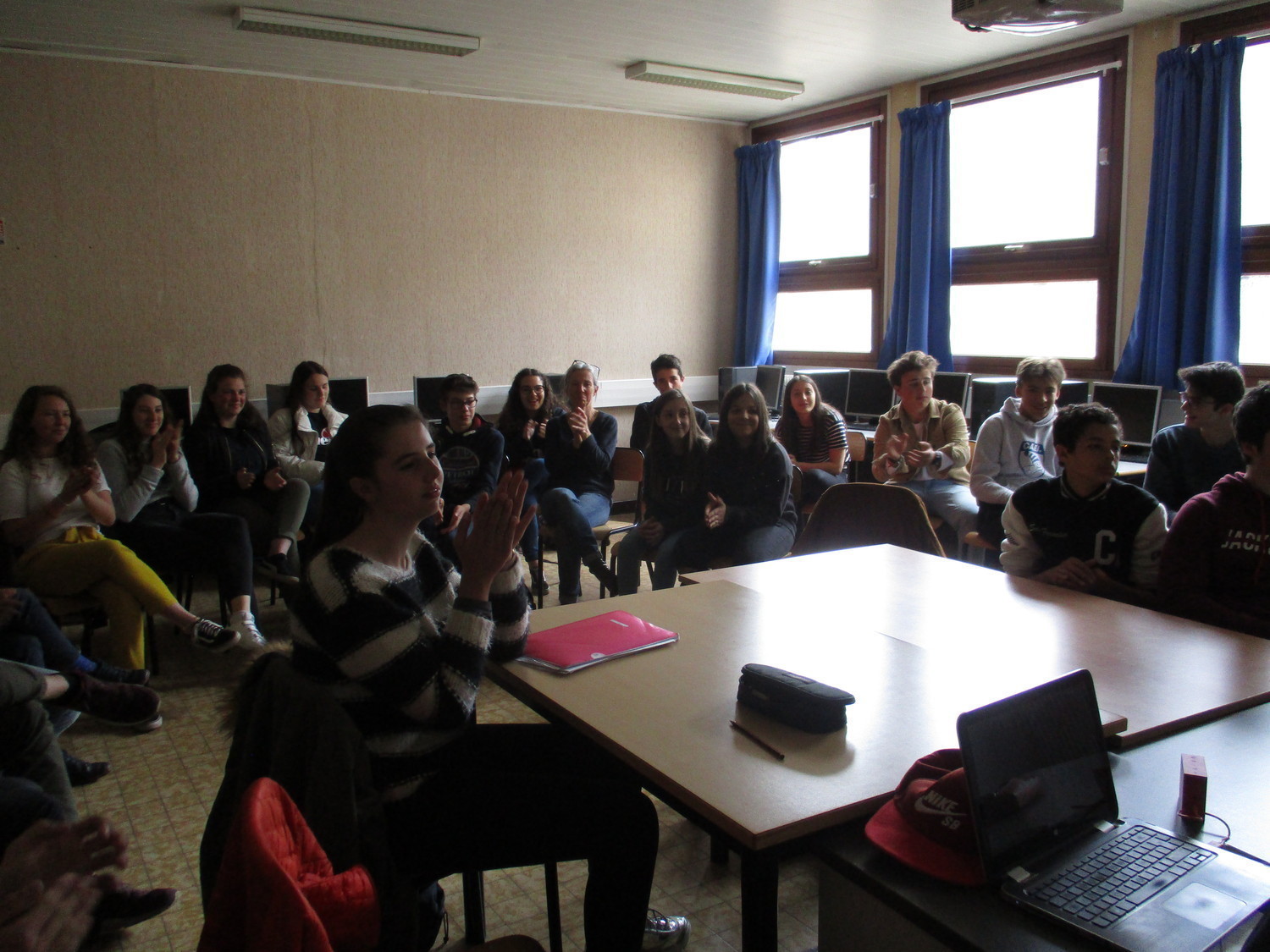 Joan de Nadau au Lycée de Luchon (7) - Petite République.com