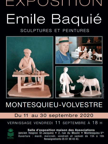 Emile Baquié expose à Montesquieu - Petite République.com