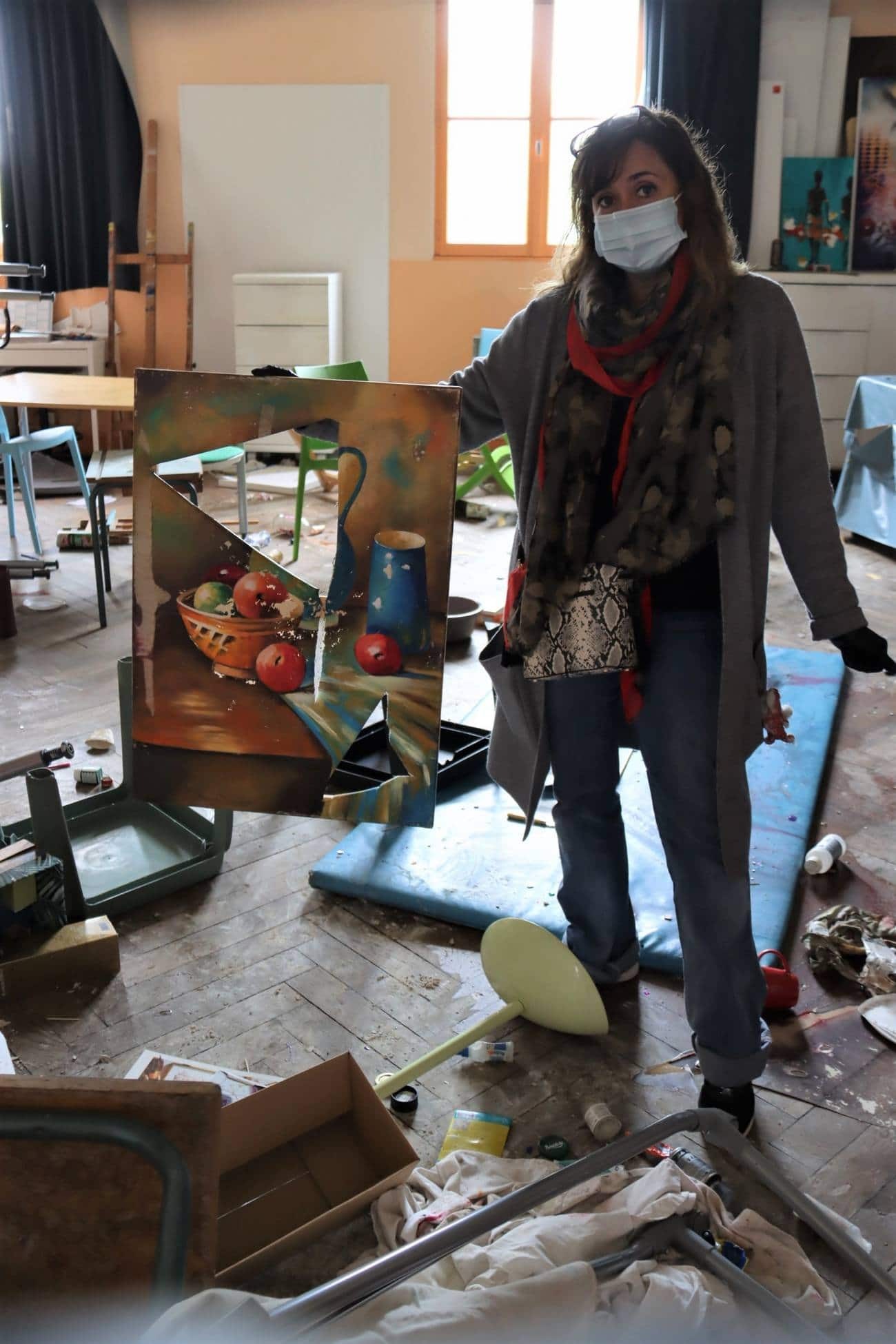 Saccager une toile, quel courage - Petite République.com