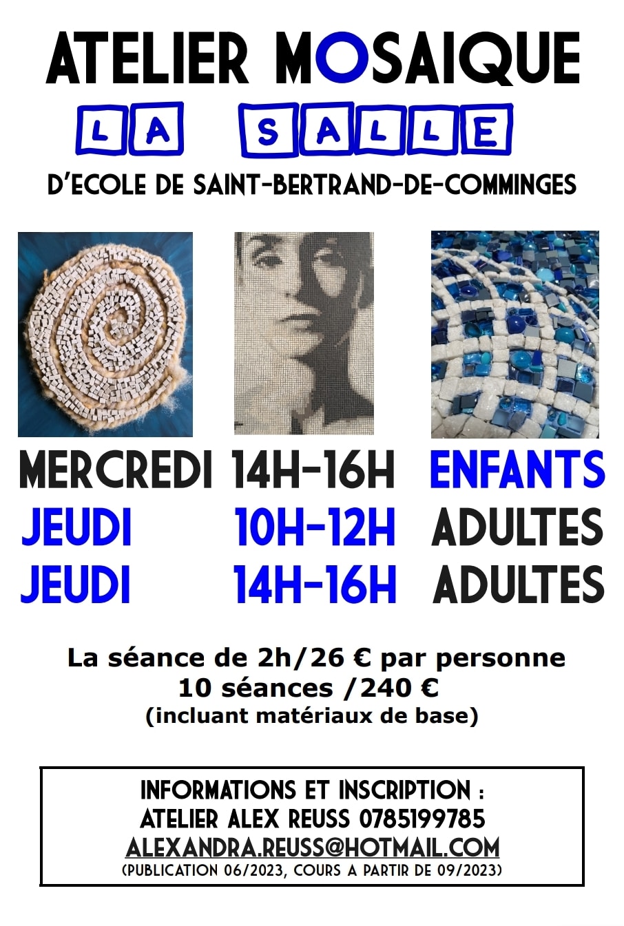 L’actualité d’Alexandra Reuss, mosaïste contemporaine2 - Petite ...