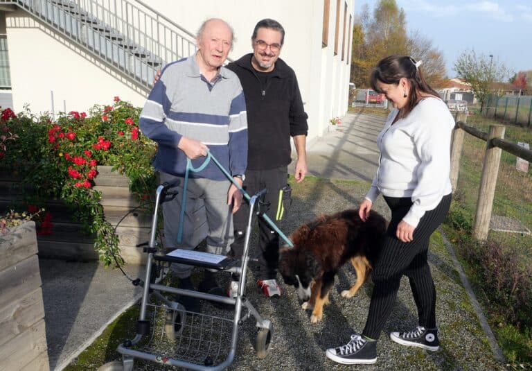 Montréjeau : Freddy retrouve Gabriel à l’Ehpad du Mont Royal - Petite ...