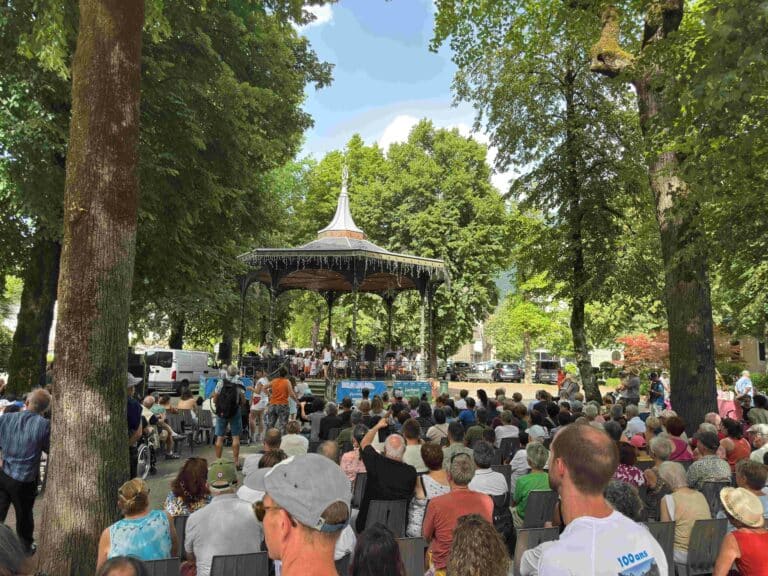Des wagons d'animations à Luchon, pour le train, la fête de la musique ...